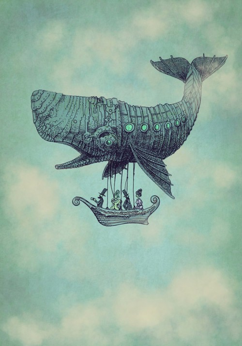 Traditional pen and ink art of Eric Fan