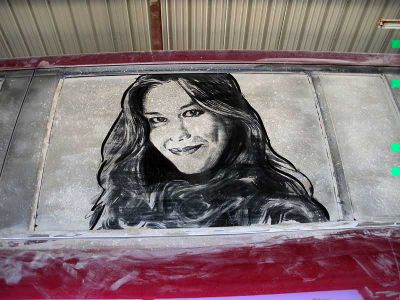 Amazing car dust paintings of Scott Wade