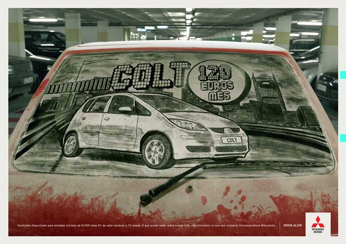 Amazing car dust paintings of Scott Wade