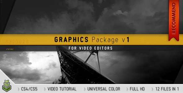 Only $20 for over $500 worth of amazing After Effects projects files