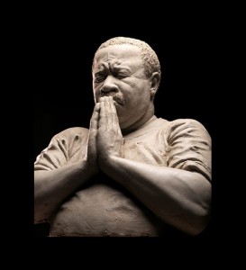 Life-size portrait sculptures by Philippe Faraut, portrait sculptor