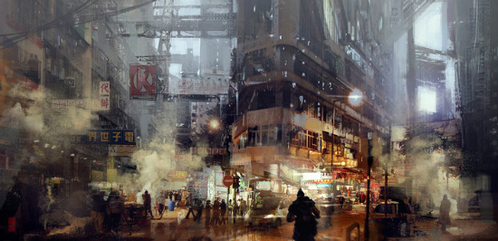 30+ Great environments concept art and illustrations