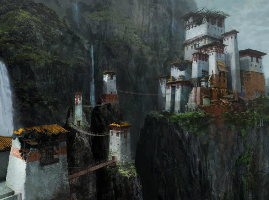 30+ Great environments concept art and illustrations