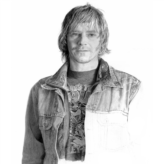 Detailed urban drawings by Brian Boulton
