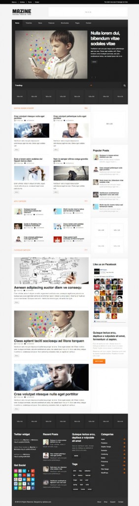 Impressive Collection of Magazines – Inspirational WordPress Themes